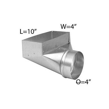 4''*10''*4'' GALVANIZED ANGLE BOOT – Reno Supplies